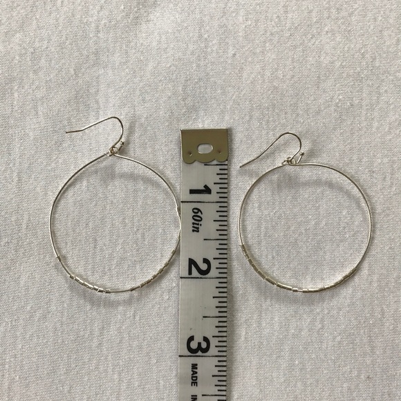 The Limited | Jewelry | The Limited Silver Hoop Earrings | Poshmark